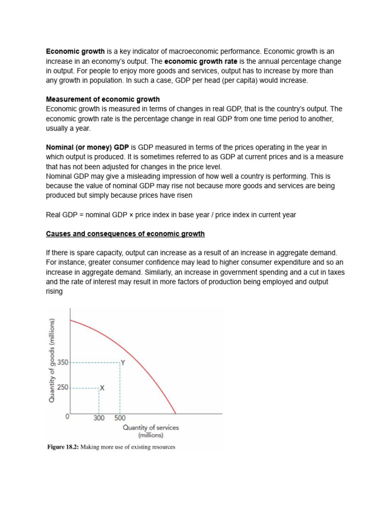Eco growth | PDF | Economic Growth | Gross Domestic Product