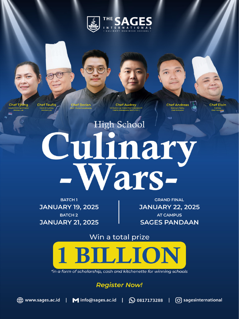 Guideline Culinary Wars 2025 Final | PDF | Culinary Arts | Recipe