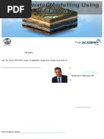 Feflow Introductory Tutorial | PDF | Aquifer | Finite Element Method