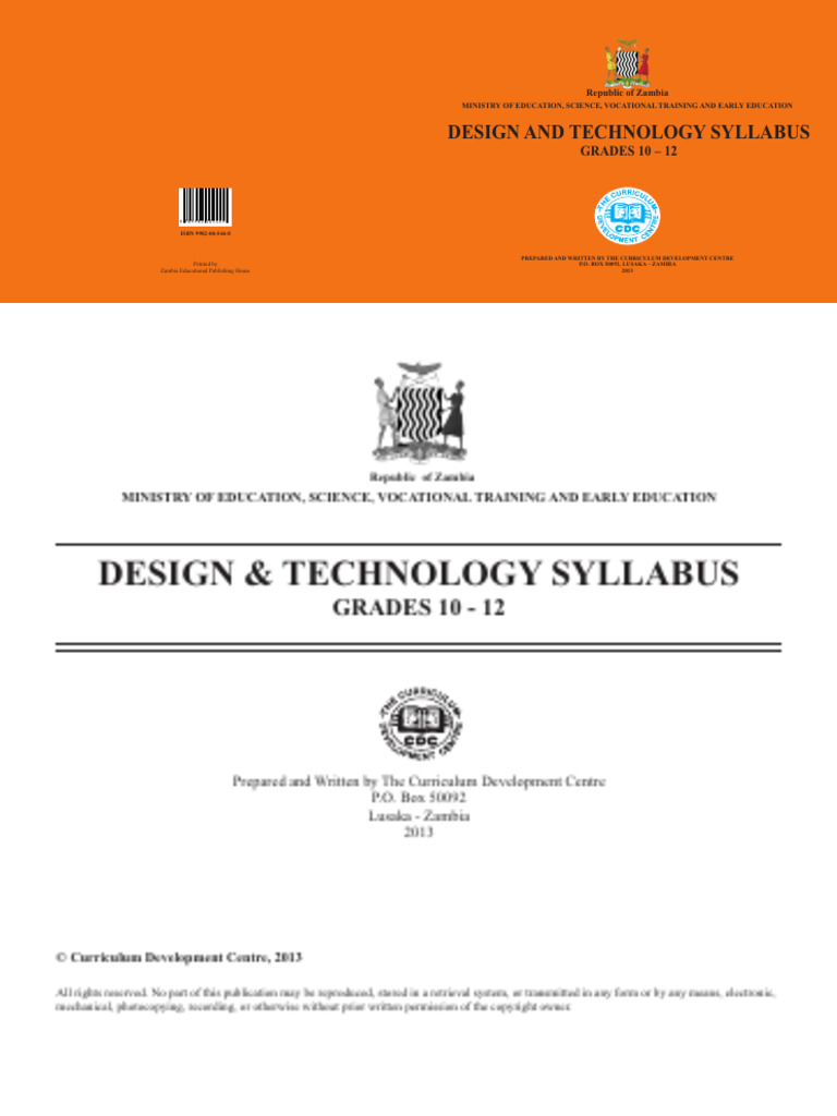 G12 Design and Technology | PDF | Educational Assessment | Learning