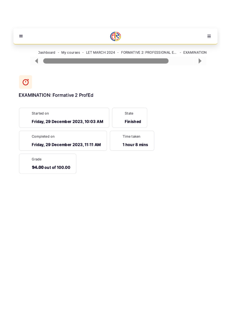 PED Formative Merged-merged | PDF | Teachers | Learning