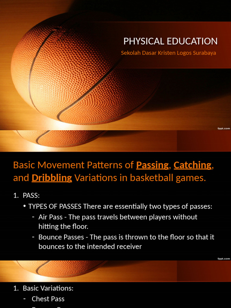 Basic Basketball Passing Skills | PDF