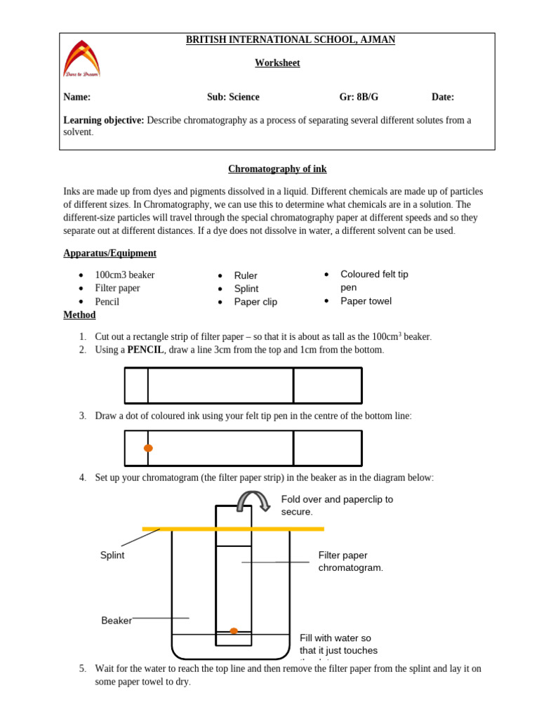 Worksheet Header | PDF