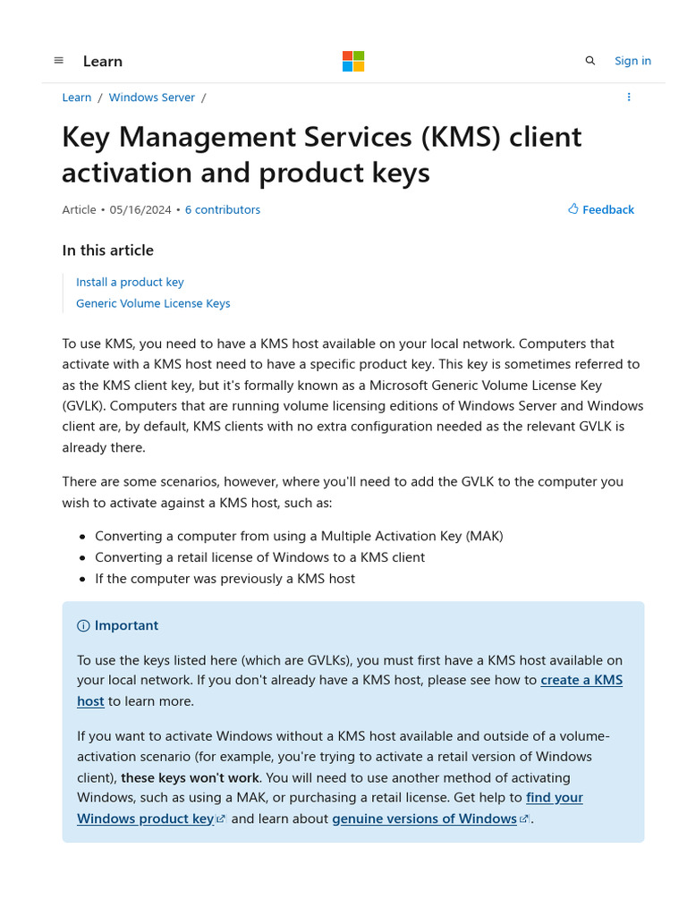 windowskey | PDF | Microsoft Windows | System Software