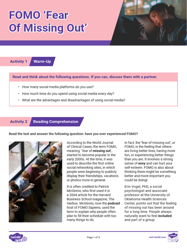 T-1717684458-Esl-Fomo-Fear-Of-Missing-Out-Reading-Comprehension-Adults ...
