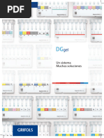 Tarjetas Grifols DG Gel-Solas | PDF | Tipo de sangre | Serología