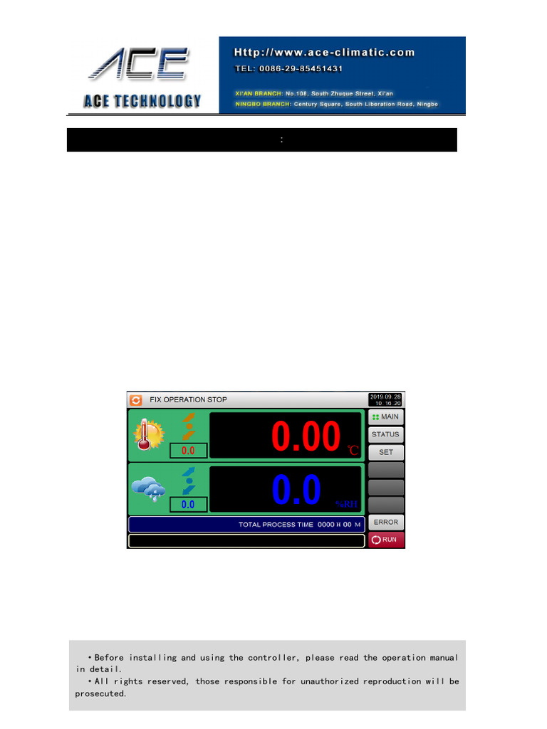 TEMP&HUMI Operation Manual | PDF | Parameter (Computer Programming ...