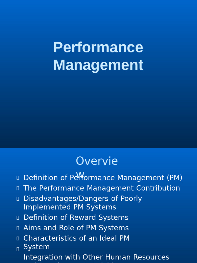 Chapter 1 Performance Management and Reward Systems in Context | PDF | Cost Of Living ...