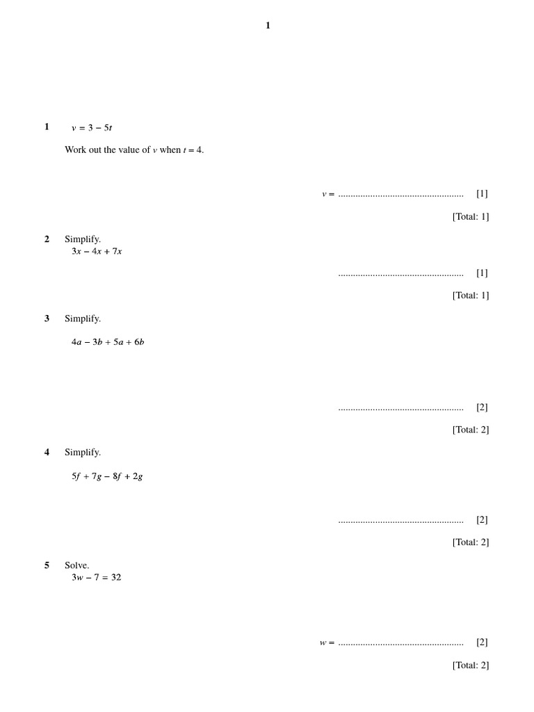 Algebraic Manipulation | PDF | Algebra | Factorization