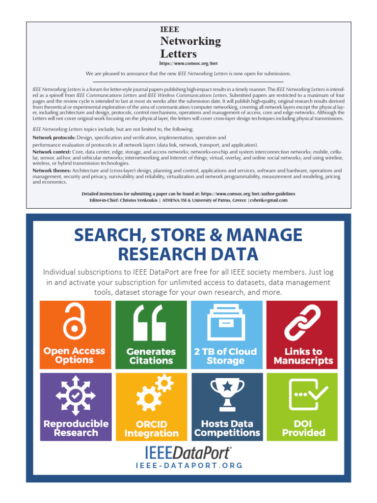 Call - For - Papers IEEE Network | PDF | Computer Network | Computing