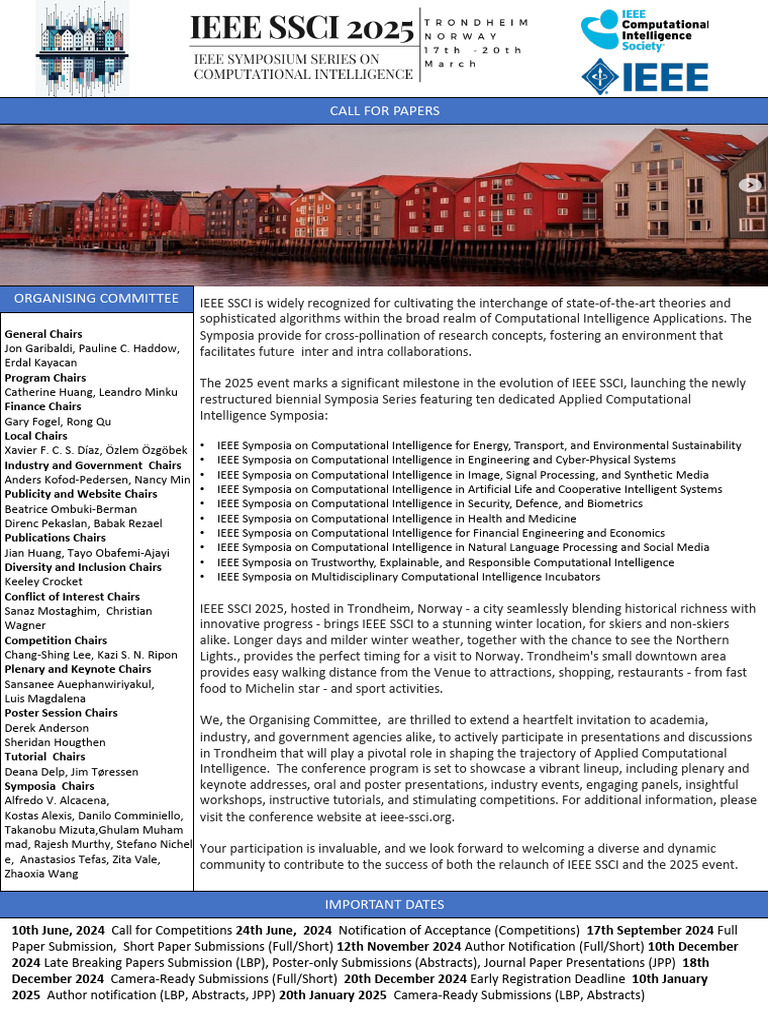 Call - For - Papers SSCI 2025 | PDF