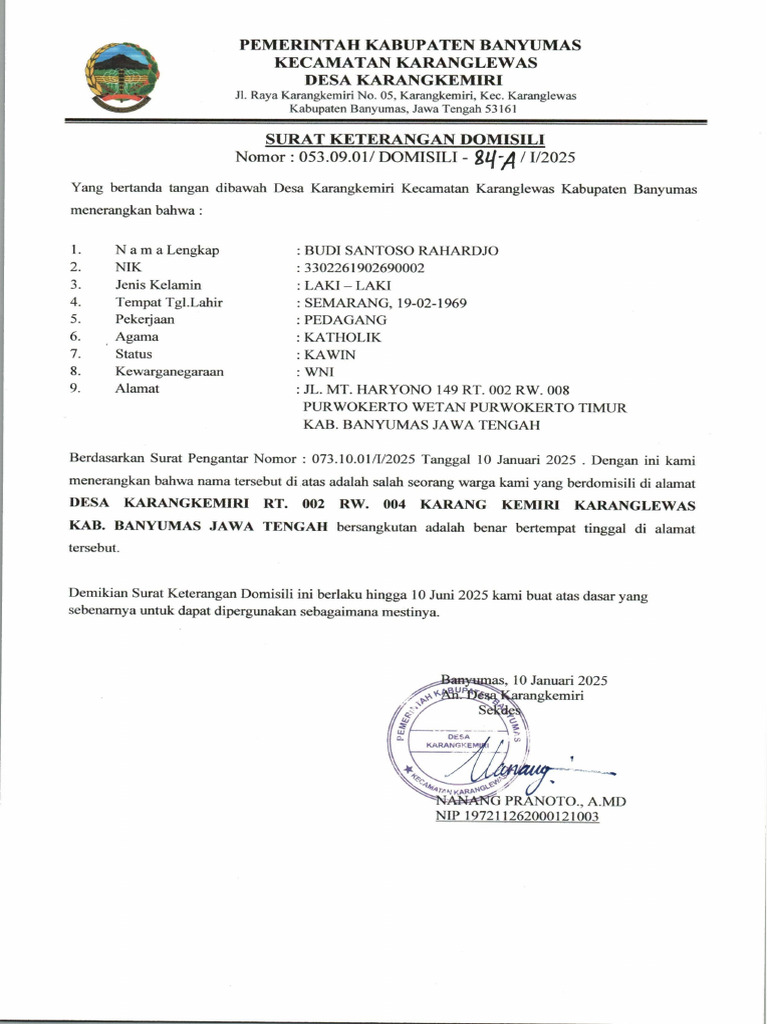 Budi Santoso Rahardjo | PDF