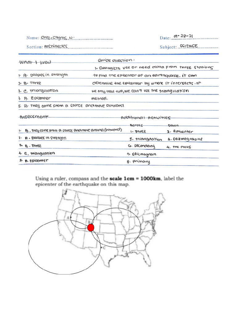 Science September 28 Cruz Chyrus N. | PDF