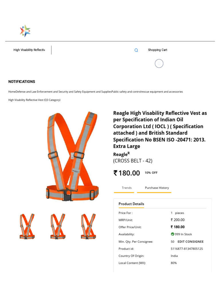Safety vest garterized vest reflectorized vest | PDF