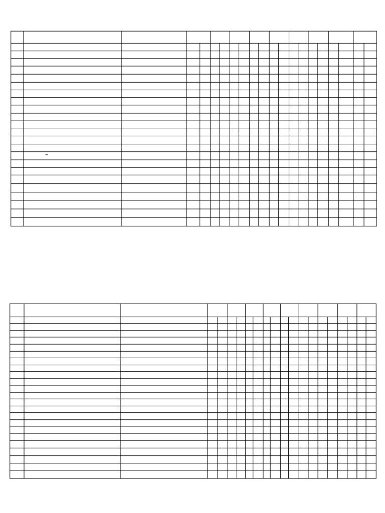 Daftar Hadir Partagiangan Punguan Silahi Sabungan | PDF