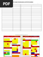 C Uj Exam Timetable Format 2025 | PDF | Academic Term