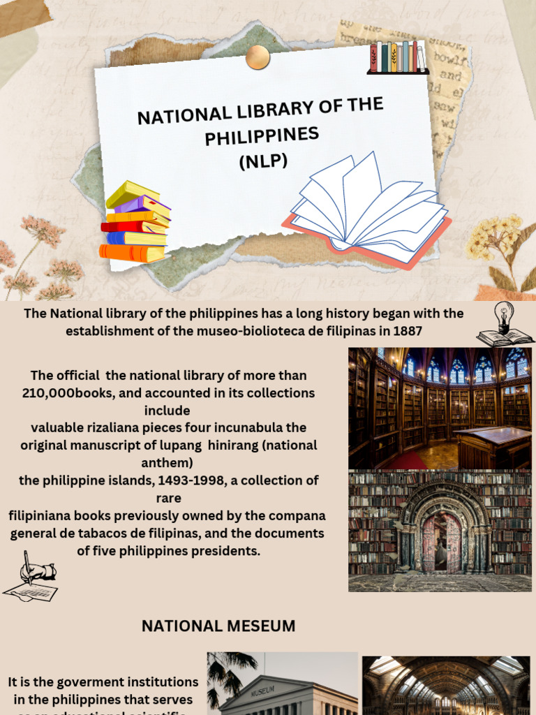 National Library of The Philippines (NLP) Report G.e18 | PDF | Museum ...