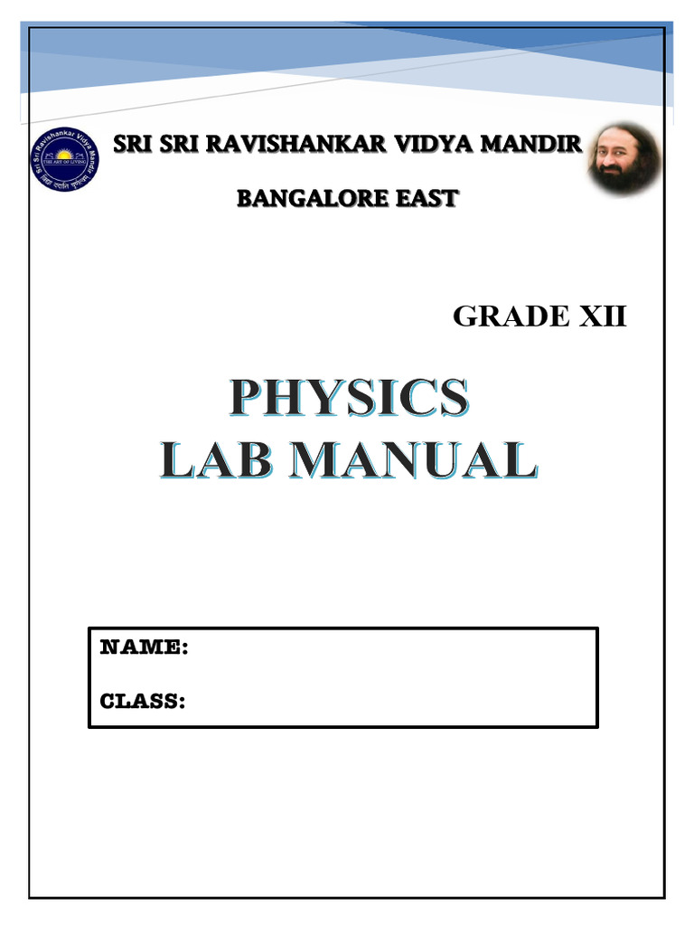 Grade 12 Physics Lab Experiments Guide | PDF | Voltage | Electrical ...