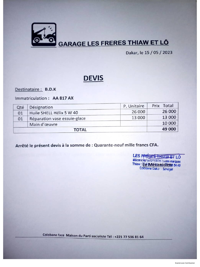 Entretien 68000km | PDF