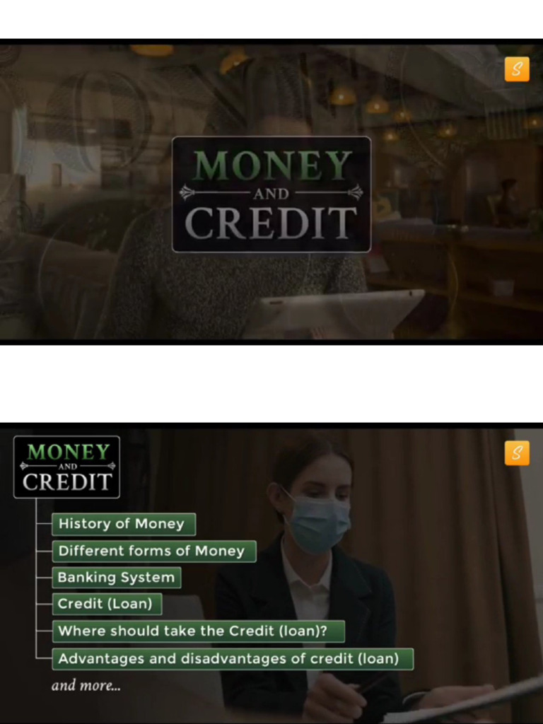 Money and Credit | PDF