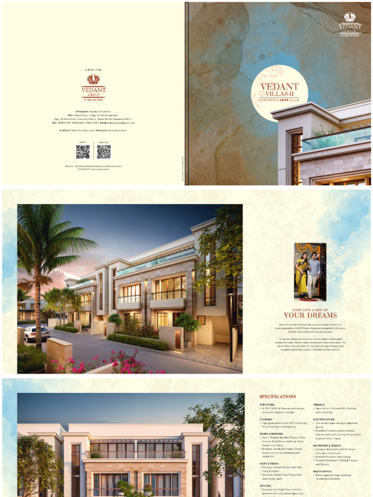 Vedant Villa 2 - Brochure Artwork c2c | PDF