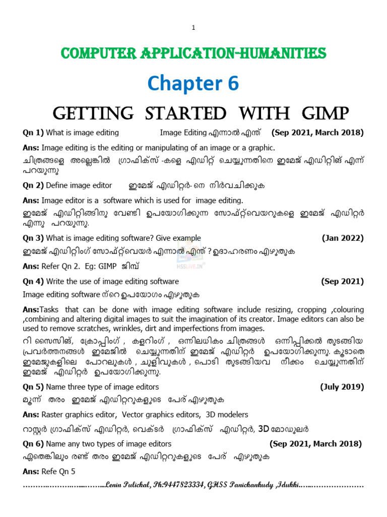 Hsslive-xi-ca-hum-Chapter 6-lenin (2) | PDF