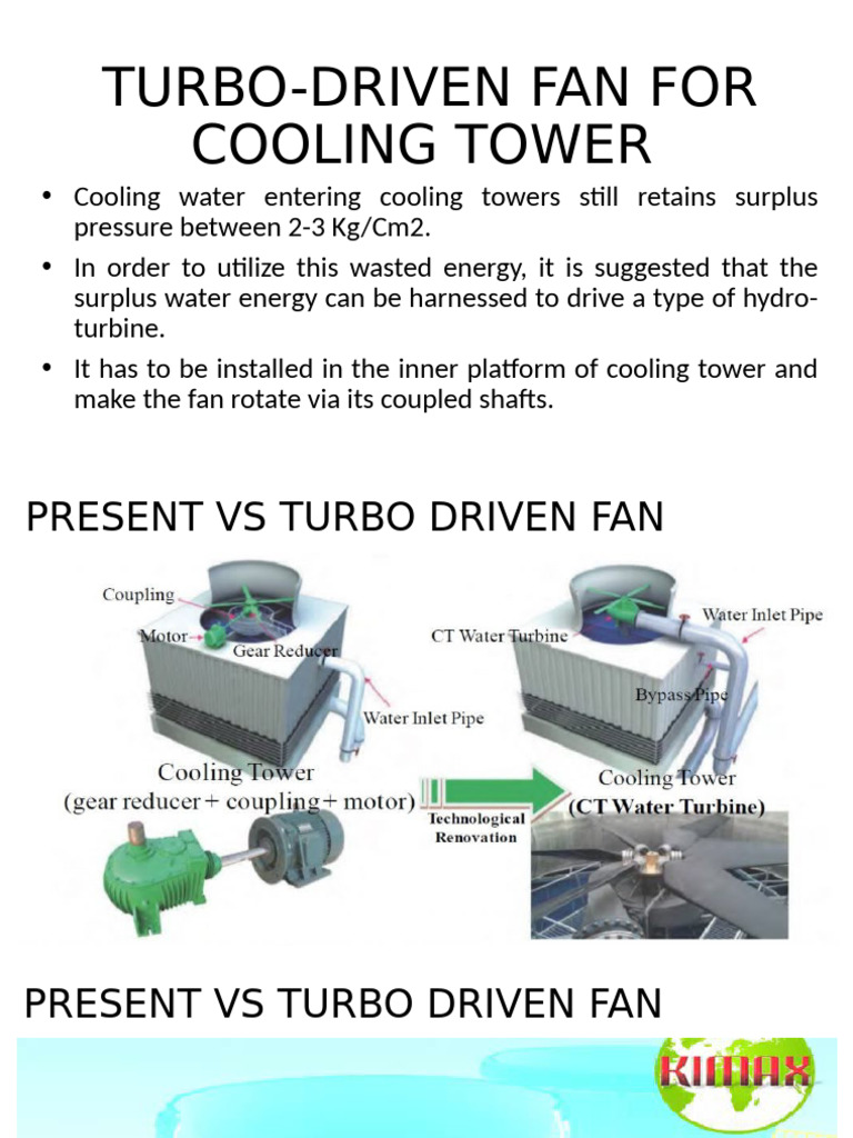 Turbine Based Cooling Tower Fan | PDF
