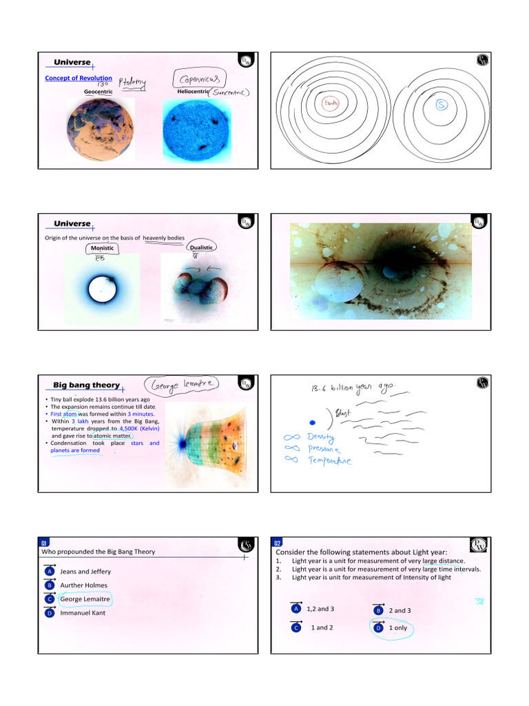 Universe & Cosmology 02 | PDF