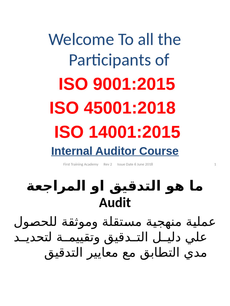 ISO 19011 Auditing | PDF