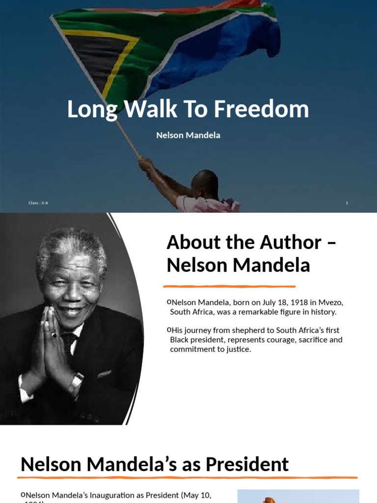 Long Walk To Freedom | PDF | Nelson Mandela