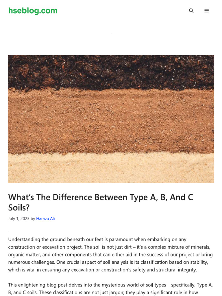 Soil types | PDF