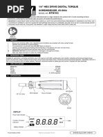 BLUM TC50 TC52 Manual | PDF | Mechanical Engineering