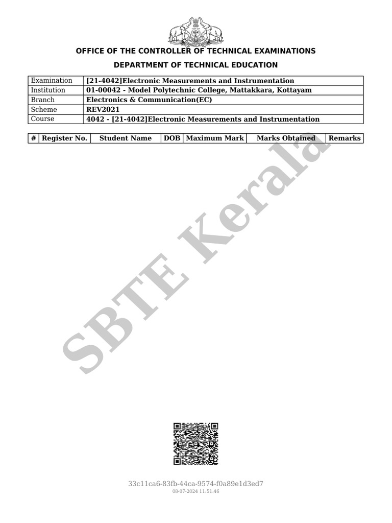 Ce Mark Report S 7131 2 | PDF