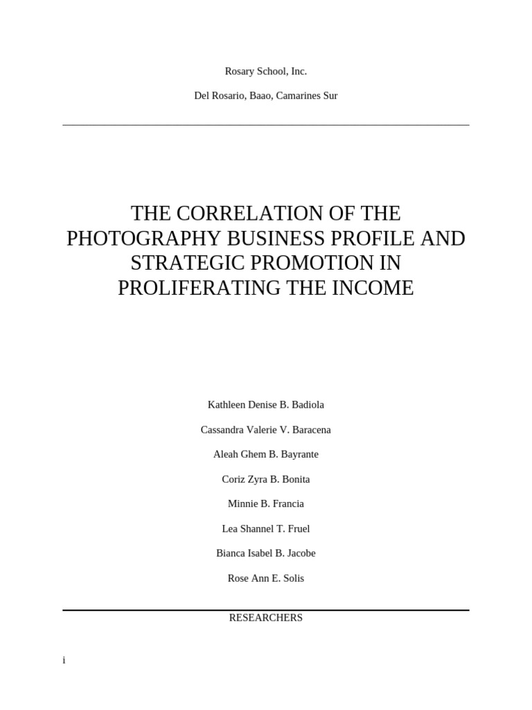 FINAL-PR2-CORRELATION | PDF | Marketing | Methodology