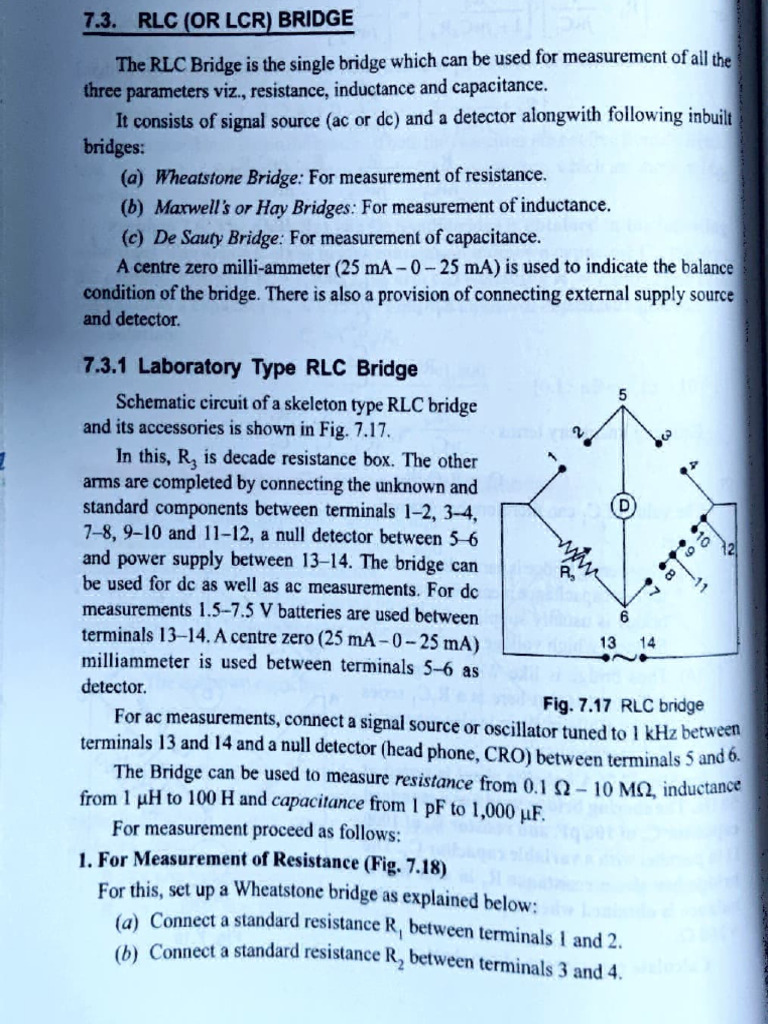 LCR Meter | PDF | Manufactured Goods | Quantity