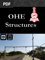OHE Mast Guidelines for Bridge Electrification | PDF | Structural ...