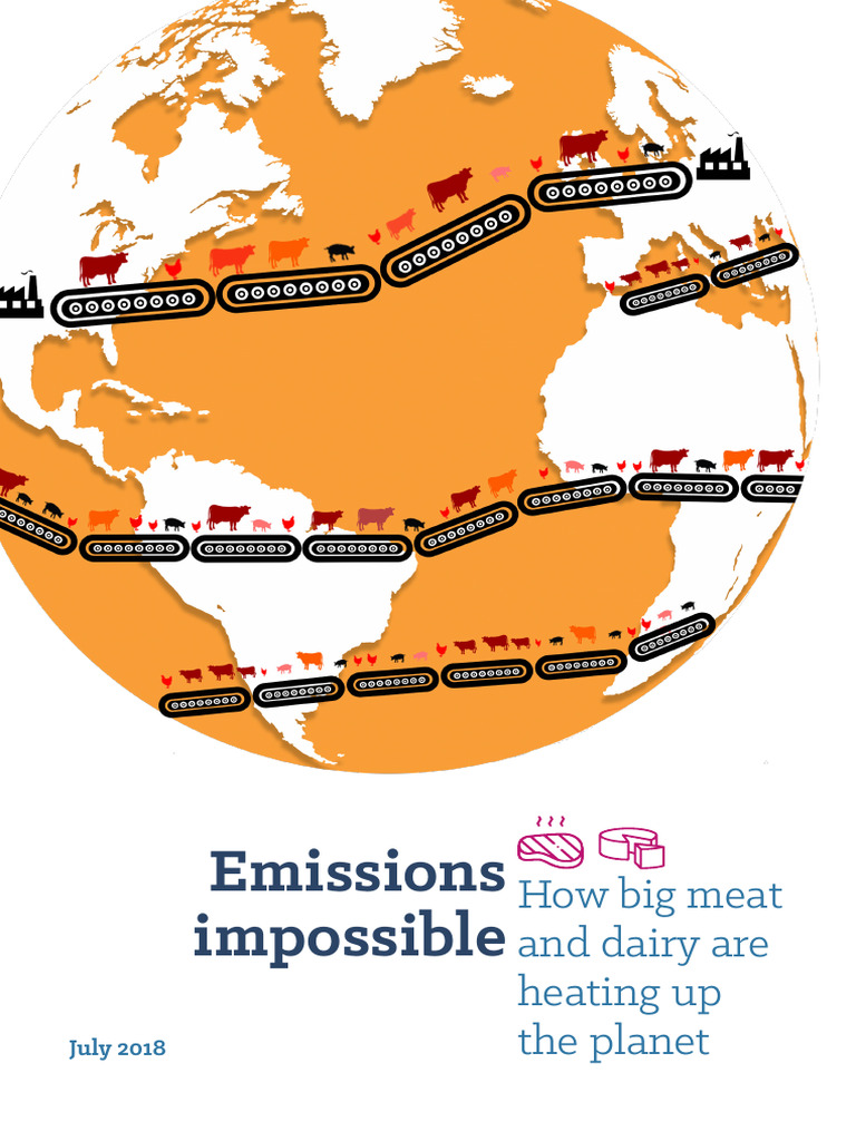 Meat and Dairy's Climate Impact | PDF | Carbon Footprint | Climate Change