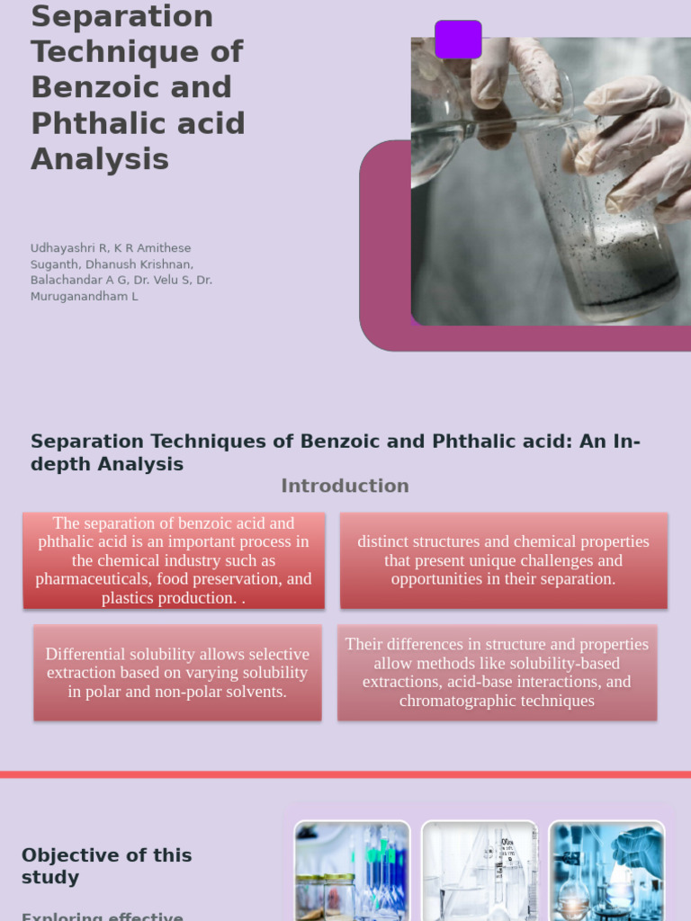 Chemcon'24 Draft1 | PDF | Chromatography | Solubility