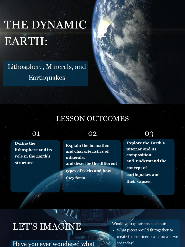 The Planet Earth Science Presentation in Dark Blue Animated Style 1 (2 ...