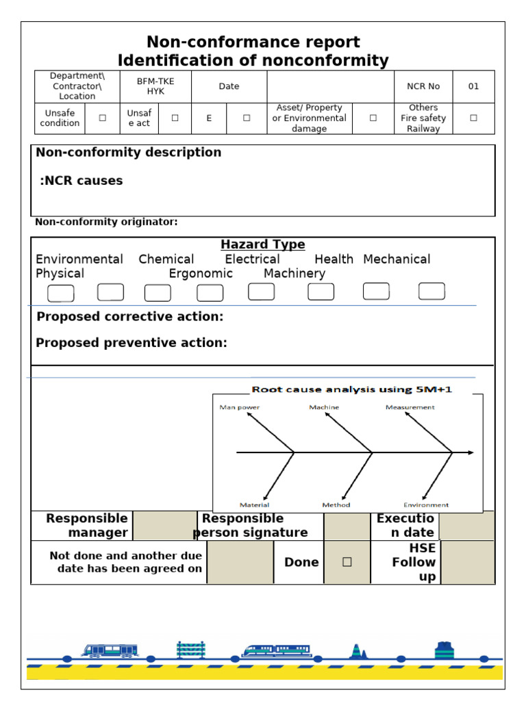 NCR form | PDF