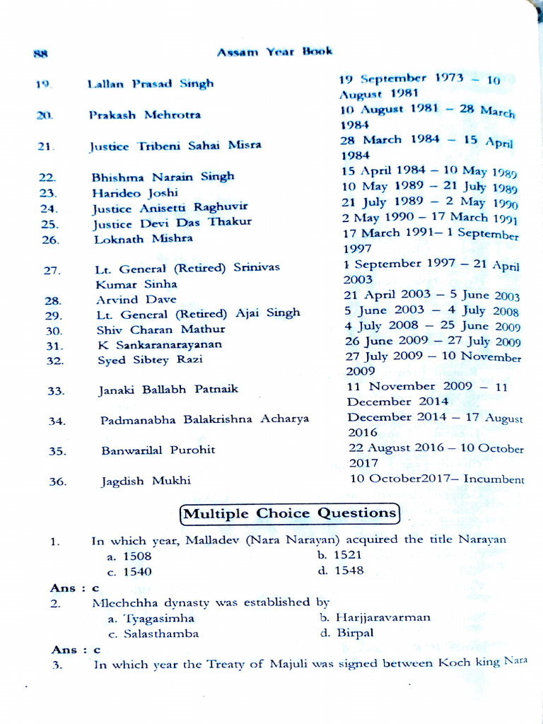 Chapter 4 (History of Assam) | PDF