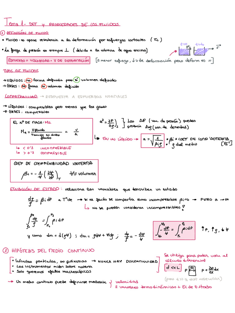 Wuolah Free Tema 1 Def y Propiedades de Los Fluidos Gulag Free | PDF