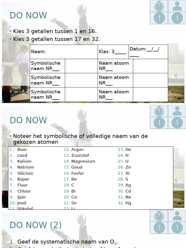 Hoofdstuk 3 - Les 3 - Atomen en Moleculen Visueel Voorstellen | PDF
