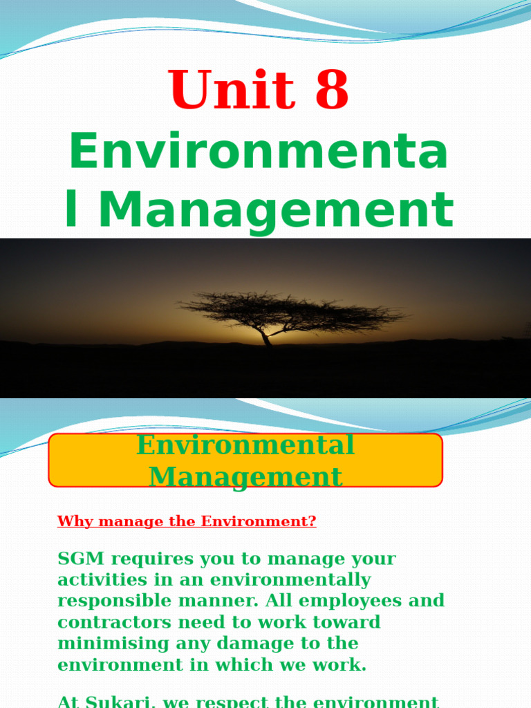 Environmental Management at Sukari Mine | PDF