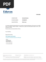 Bank Details - Eduvos | PDF