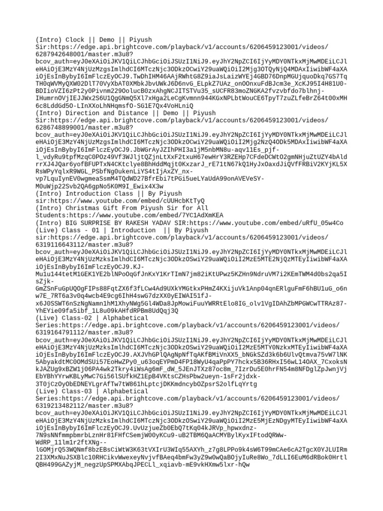 Reas Spl-84 (Live+VOD) | PDF | Algorithms