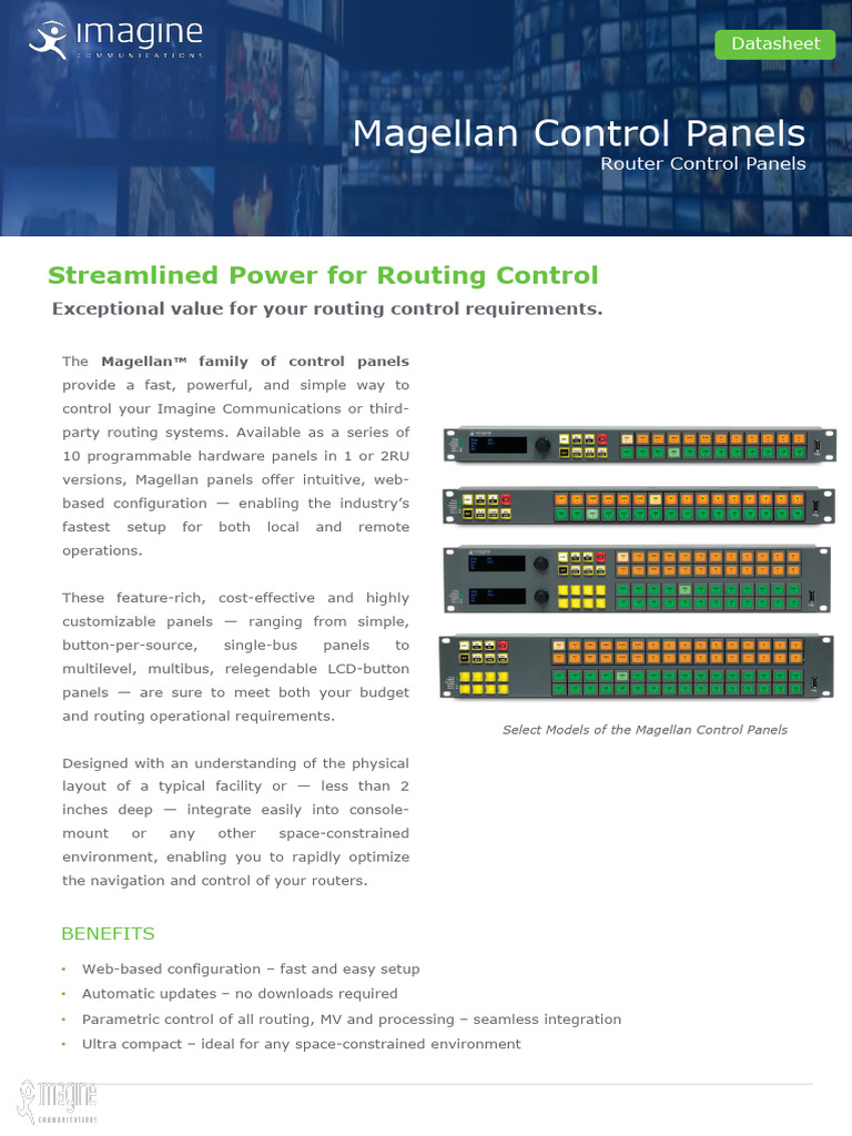 DR-18692 - RCP-32LCD-II - Magellan-Control-Panels - Datasheet - R1.1 ...