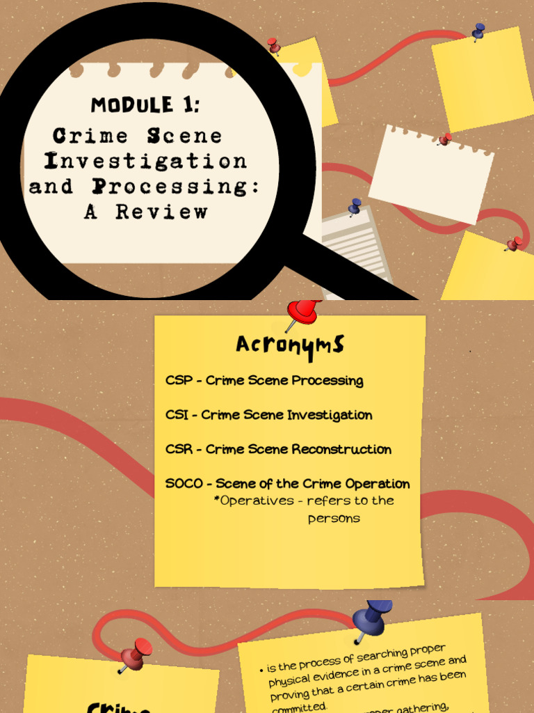 Introduction CSP CSI CSR | PDF | Crime Scene | Science