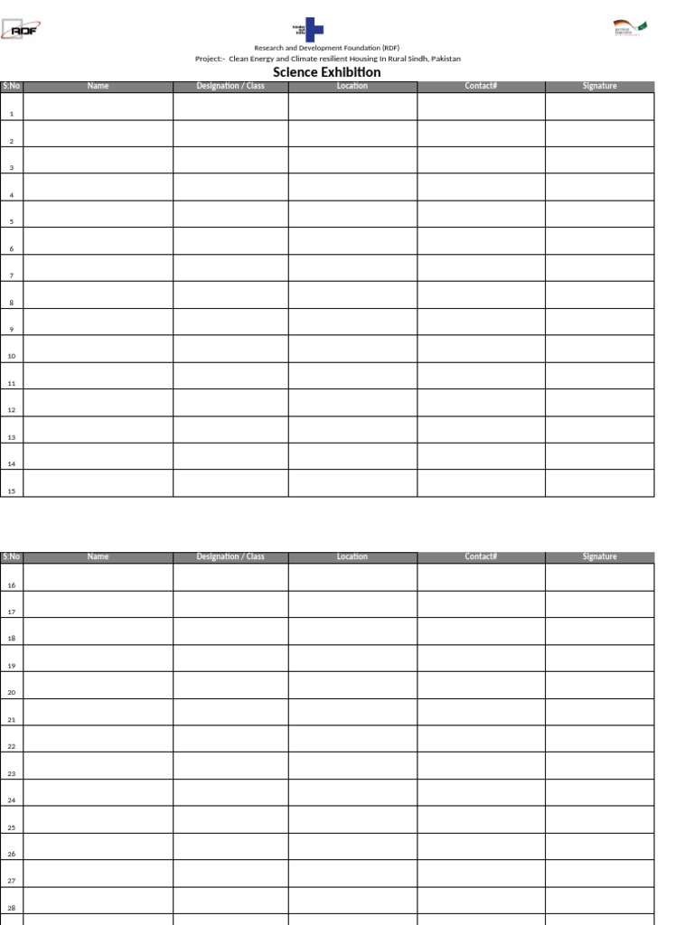 Attendance Sheeeeet 122 | PDF | Economic Development | Climate Change ...