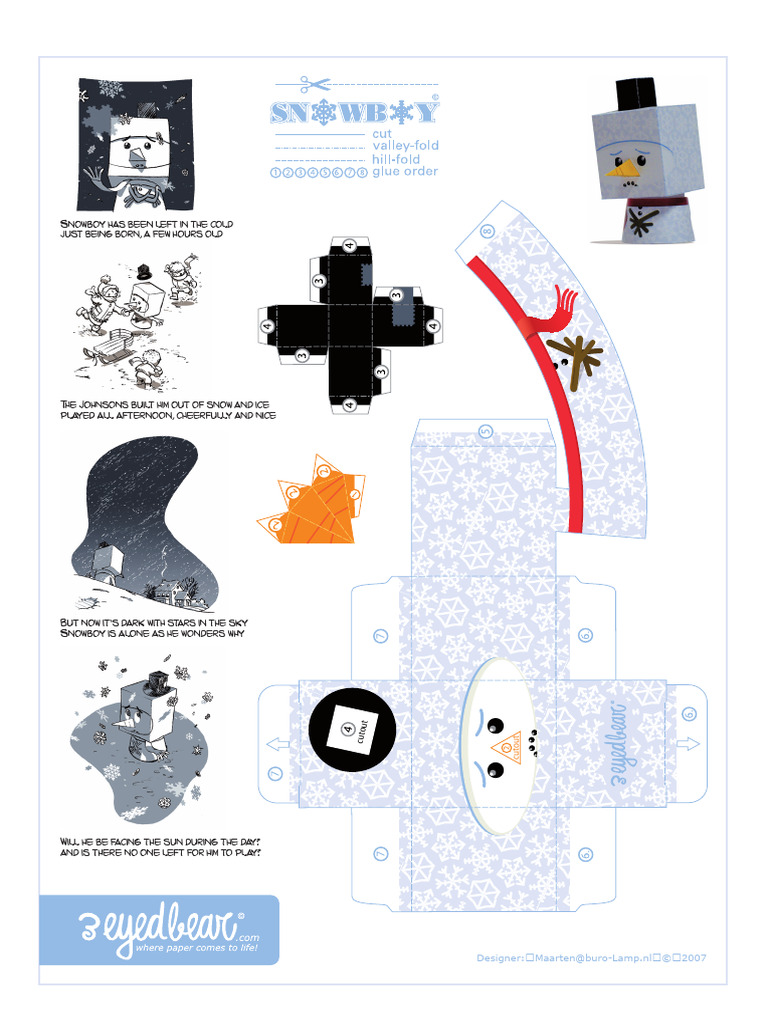 Snowboy's Lonely Winter Night | PDF